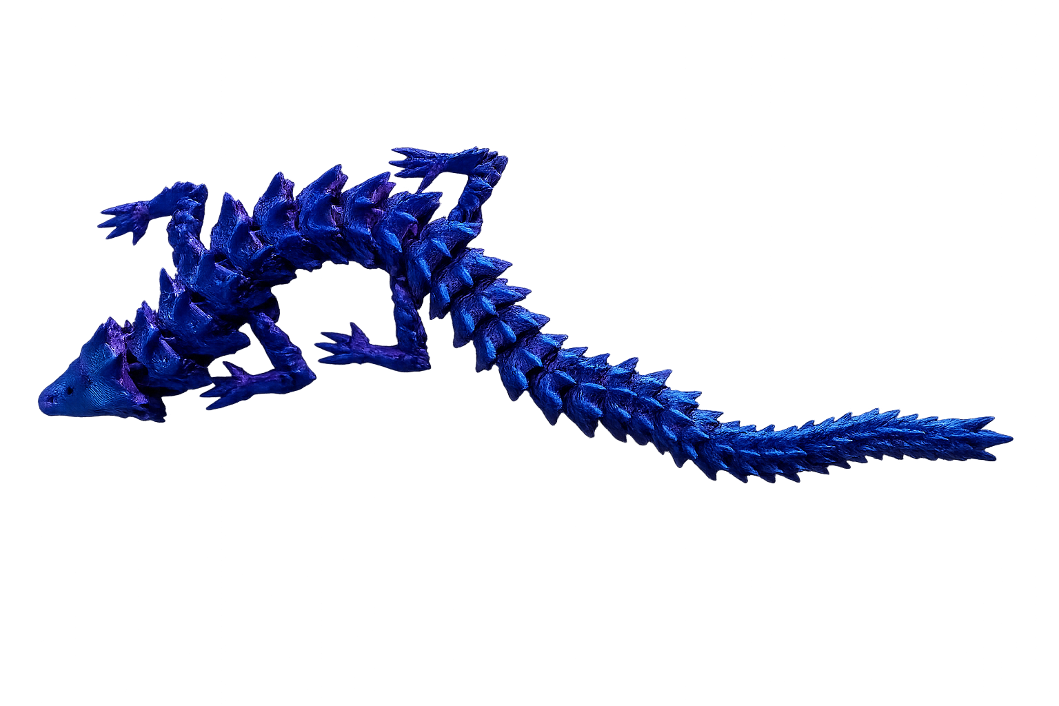 Articulated Dragon Figure – Flexible 3D Printed Dragon Toy, Poseable ...